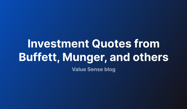 20 Investment Quotes from Buffett, Munger and others
